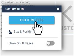 Custom HTML - Website.com Knowledge Base