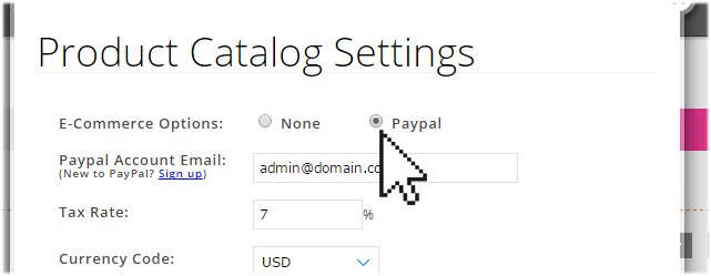 Customizing Catalog Settings - Website.com Knowledge Base