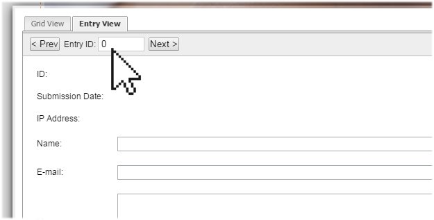 View Form Data - Website.com Knowledge Base